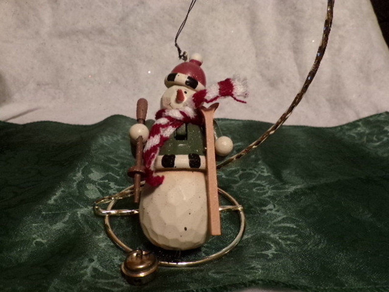 Vintage Snowman Christmas Wooden Skiing Snowman Christmas - Etsy