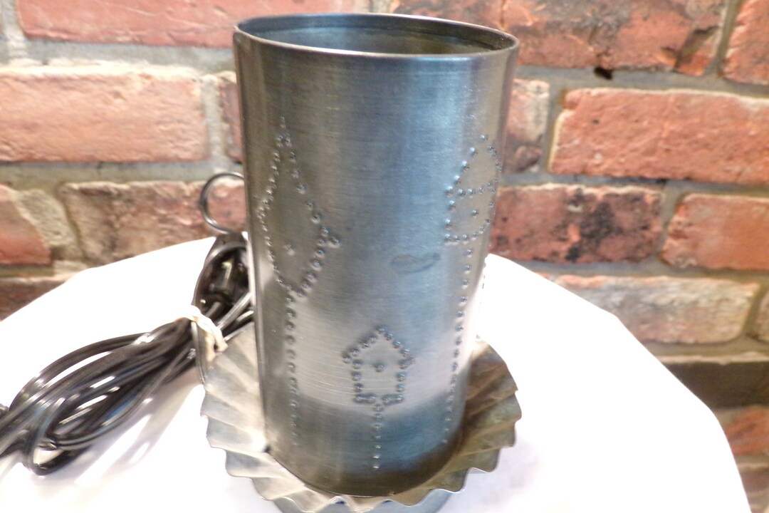 Tinware Accent Tin Night Light, Tin Light, Tin Night Light, Night Light ...