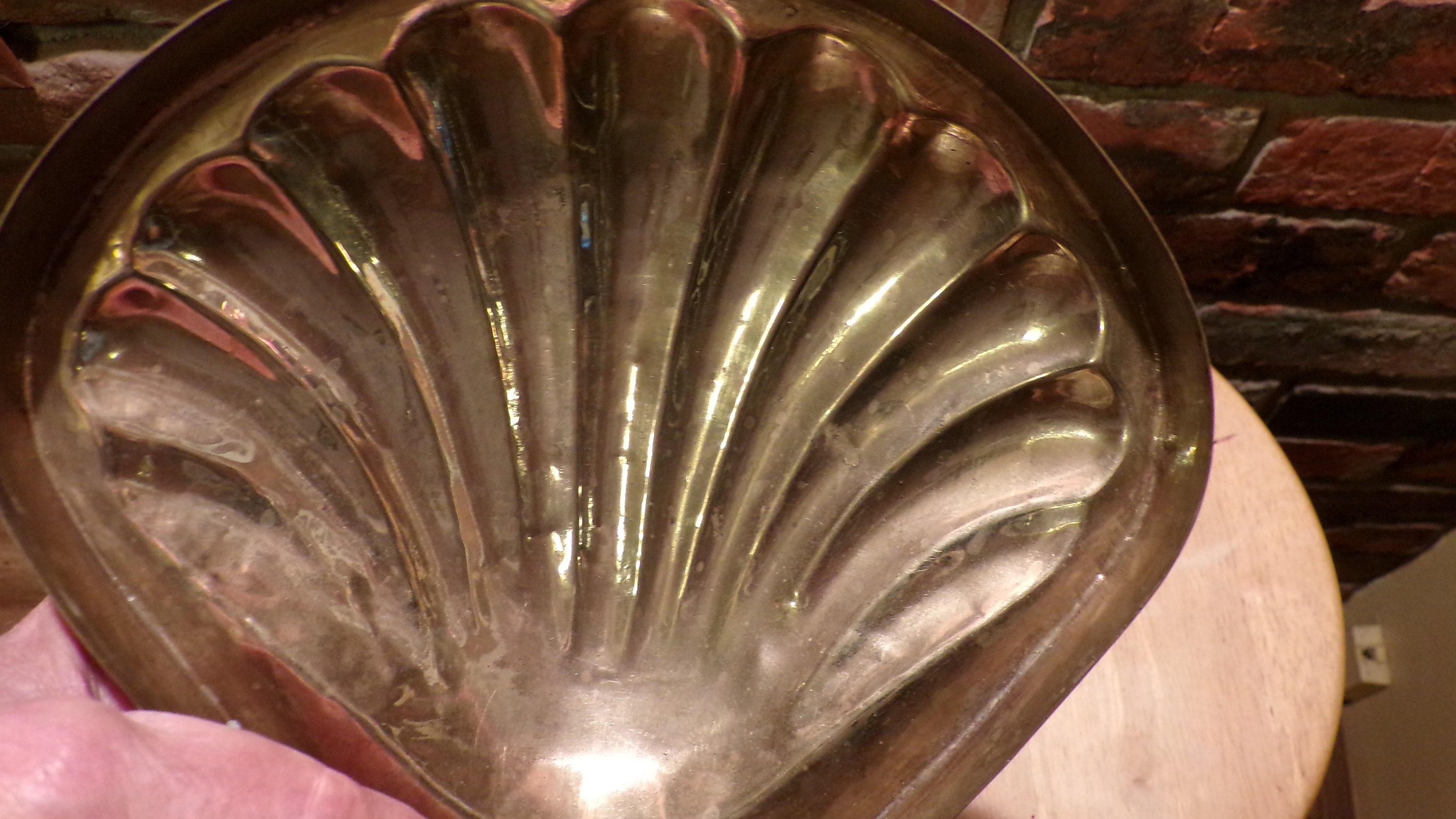 Vintage Figurative Brass Shell Box Large Brass Clam Shell - Etsy