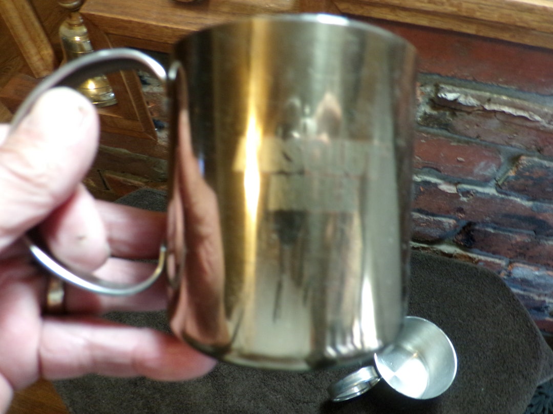 Vintage Absolute Mule Vodka Copper Metal Cups Mugs, 2 Vodka Mule Mugs ...