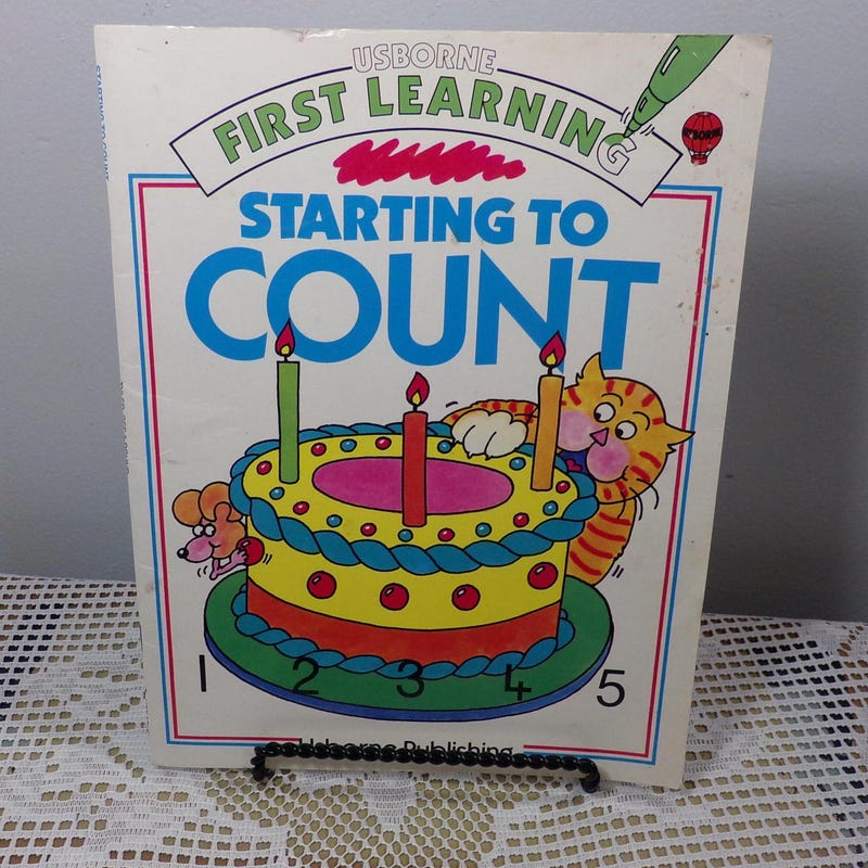 Counting Book - Etsy