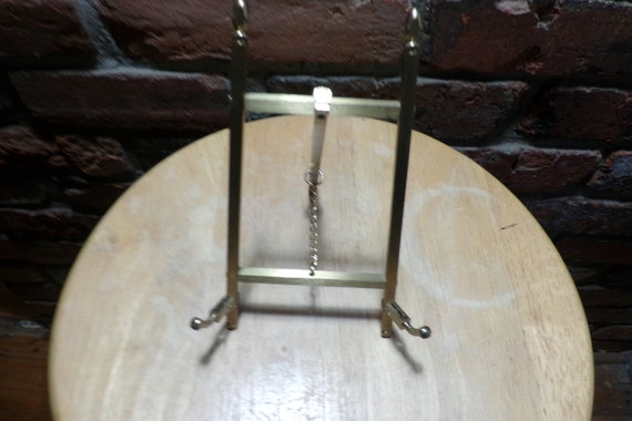 Vintage Small Brass Easel Vintage Brass Small Easel Stand - Etsy