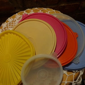 Tupperware Replacement Lids Vintage Tupperware Lids - Etsy
