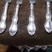 Antique Sharon 1847 Rogers Bros Silverplate Dinner Blunt Blade Knives ...