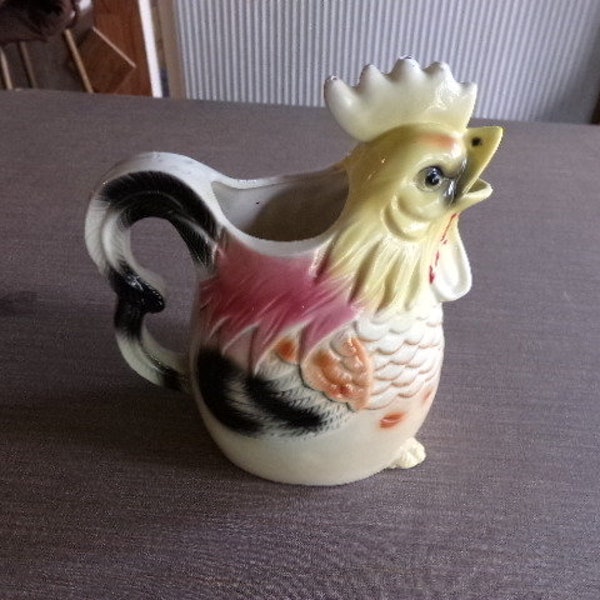 Rooster Pitcher - Etsy