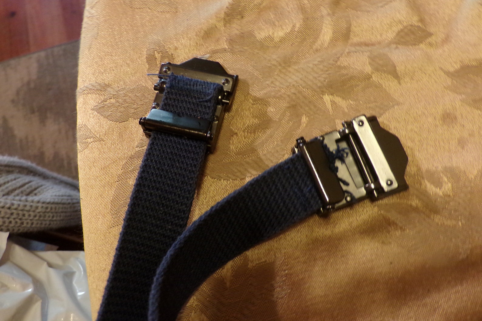 Vintage Blue Cub Scouts Brass Belts With Buckles, Vintage Cub Scout ...