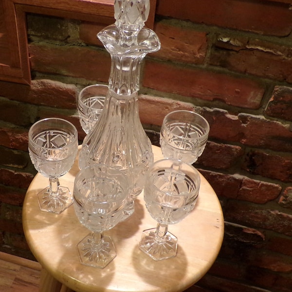 Crystal Barware - Etsy