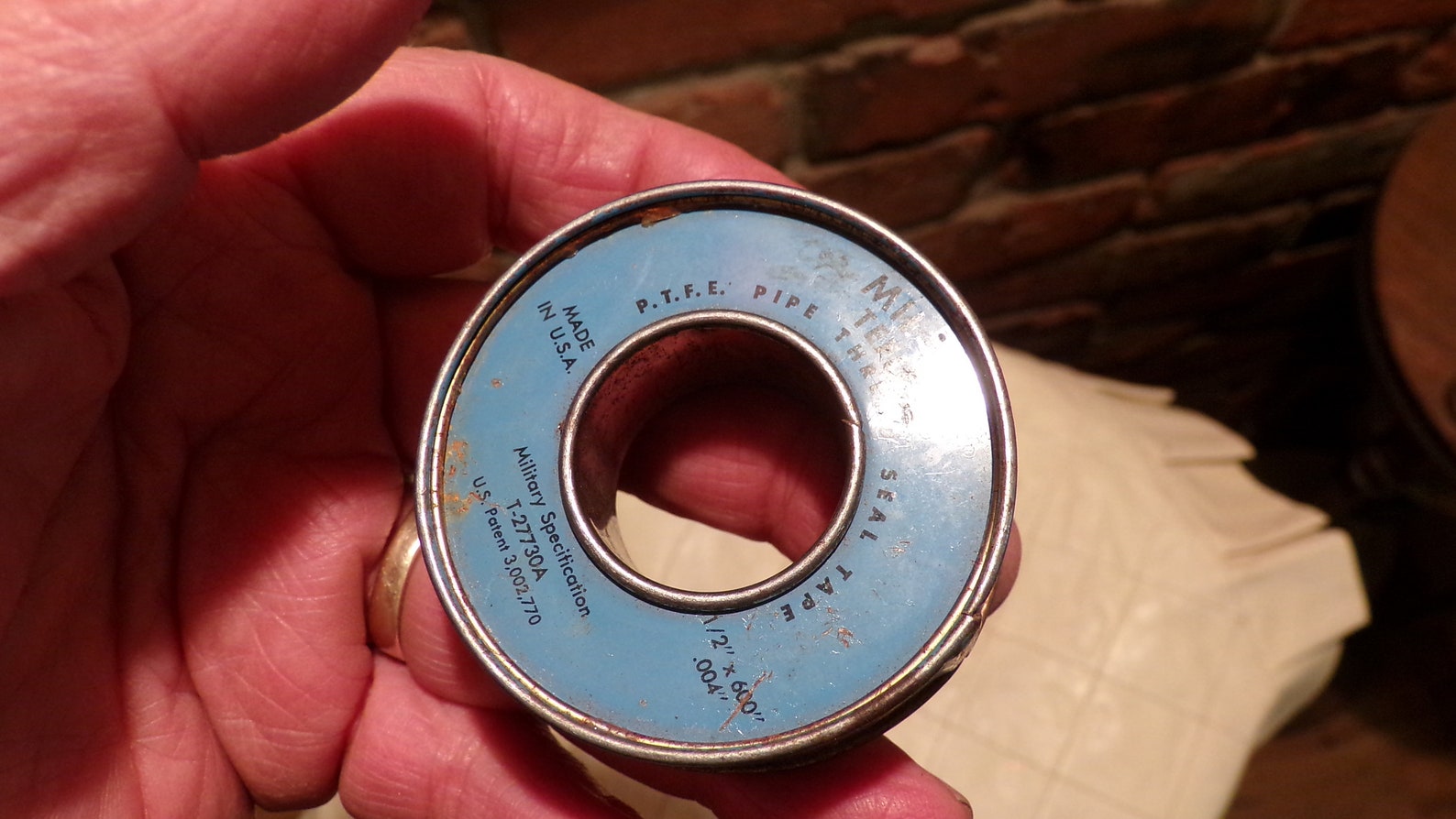 Vintage Military Specifications Teflon Tape Vintage Plumbing - Etsy