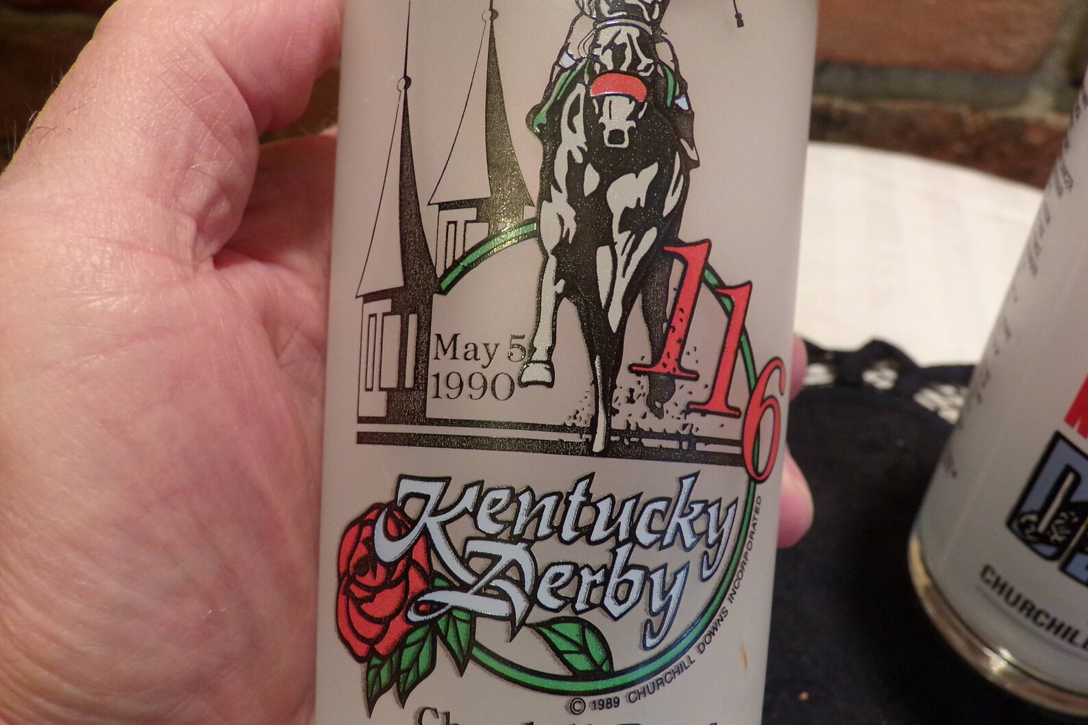 Kentucky Derby Commemorative Glasses, 1990’s Kentucky Derby Glasses ...