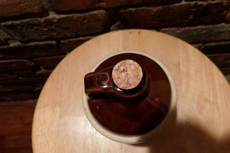 Vintage Stoneware Jug With Cork Vintage Whiskey Jug Corked | Etsy