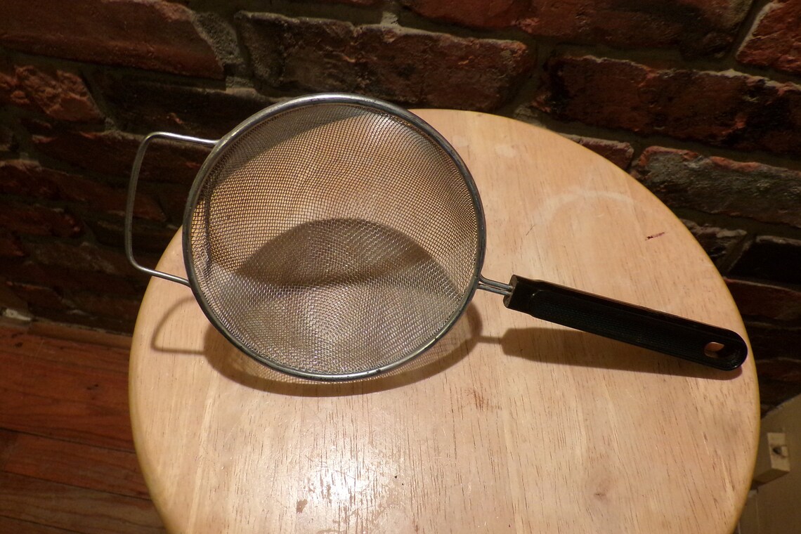 Metal Mesh Strainer Vintage Ekco Handled Strainer Vintage - Etsy
