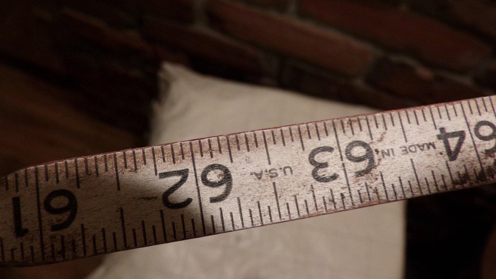 Vintage Folding Ruler Plastic Folding Ruler 72 Carpenters | Etsy