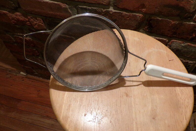 Metal Mesh Strainer Vintage Ekco Handled Strainer Vintage - Etsy