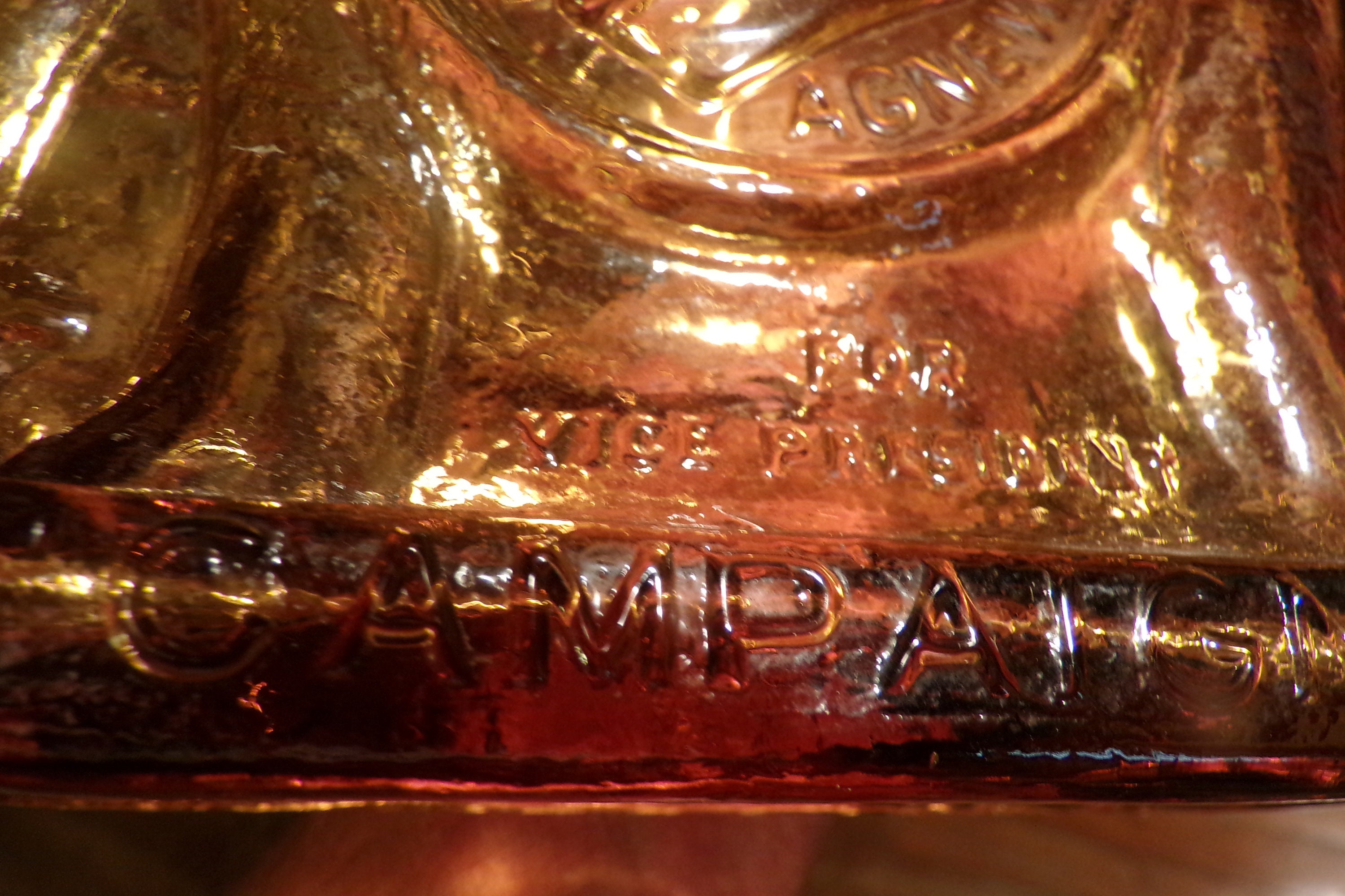 1969 Republican Elephant Decanter Wheaton Amber Nixon - Etsy