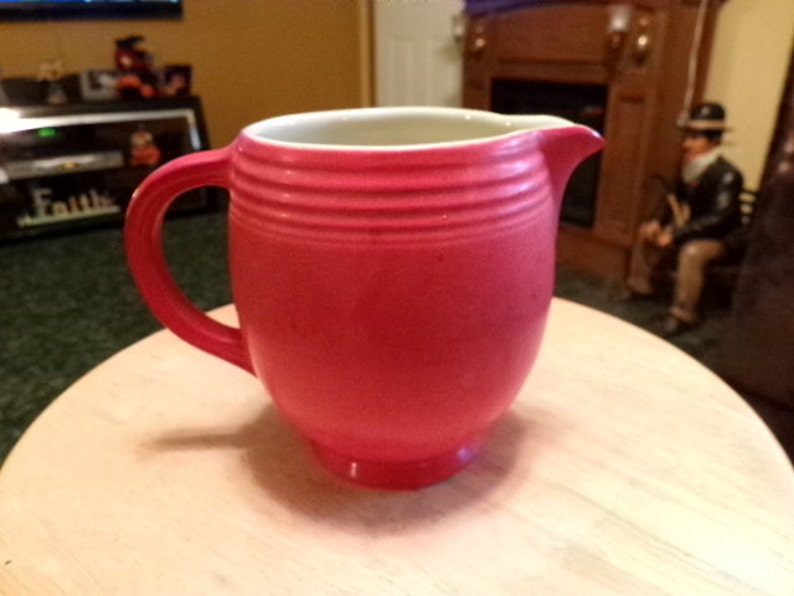 Hall's Superior Quality Kitchenware Chinese Red Pitcher - Etsy