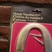 Amerock Solid Brass House Number 0, Amerock Brass 0 House Number, Brass ...