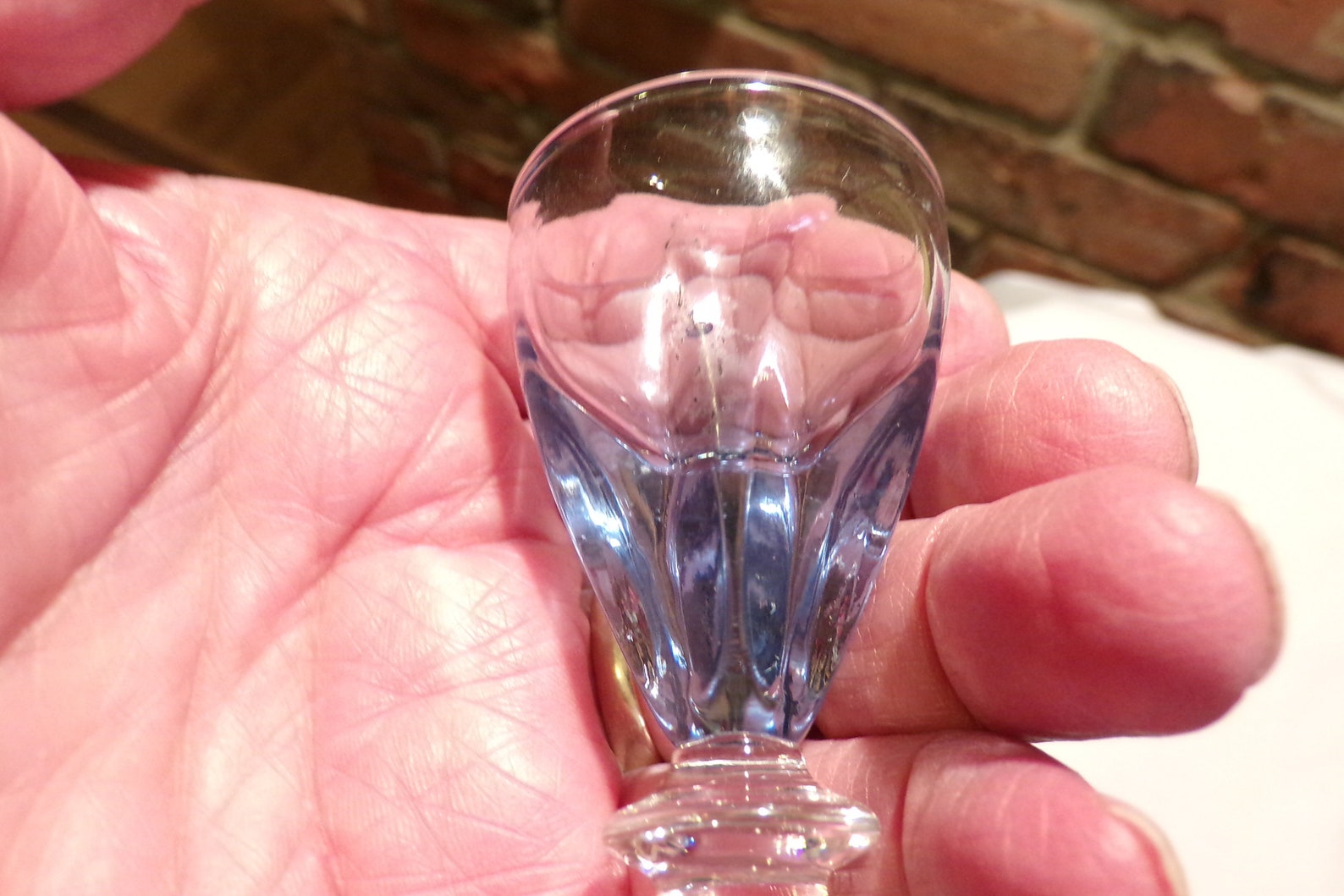 Vintage Mini Stemmed Cordial/shot Glass RARE Shot Glass - Etsy
