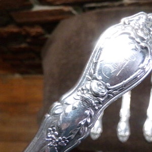 Antique Sharon 1847 Rogers Bros Silverplate Dinner Blunt Blade Knives ...
