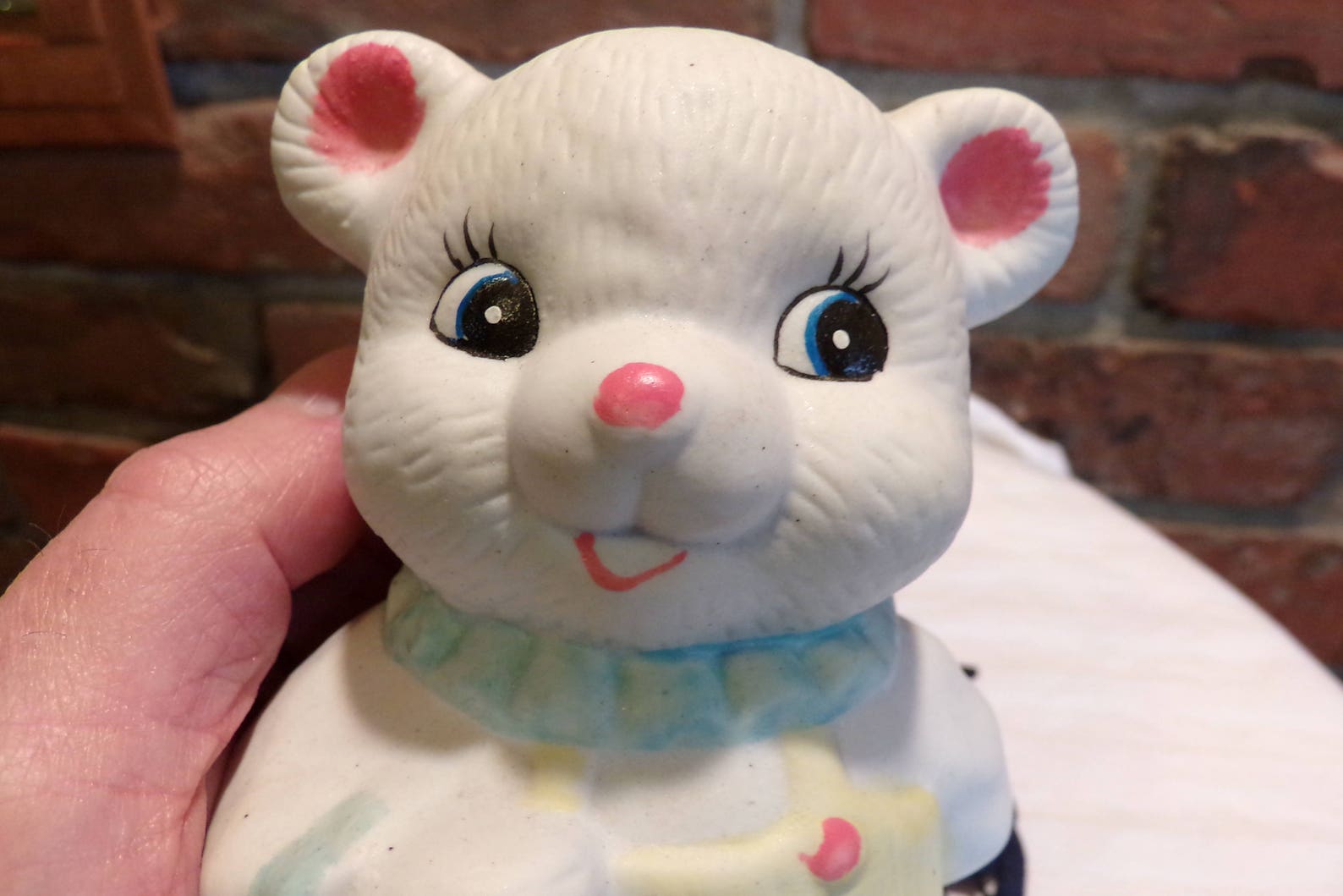 Vintage Ceramic Bear Piggy Bank, Teddy Bear Bank, Vintage Bear Bank ...
