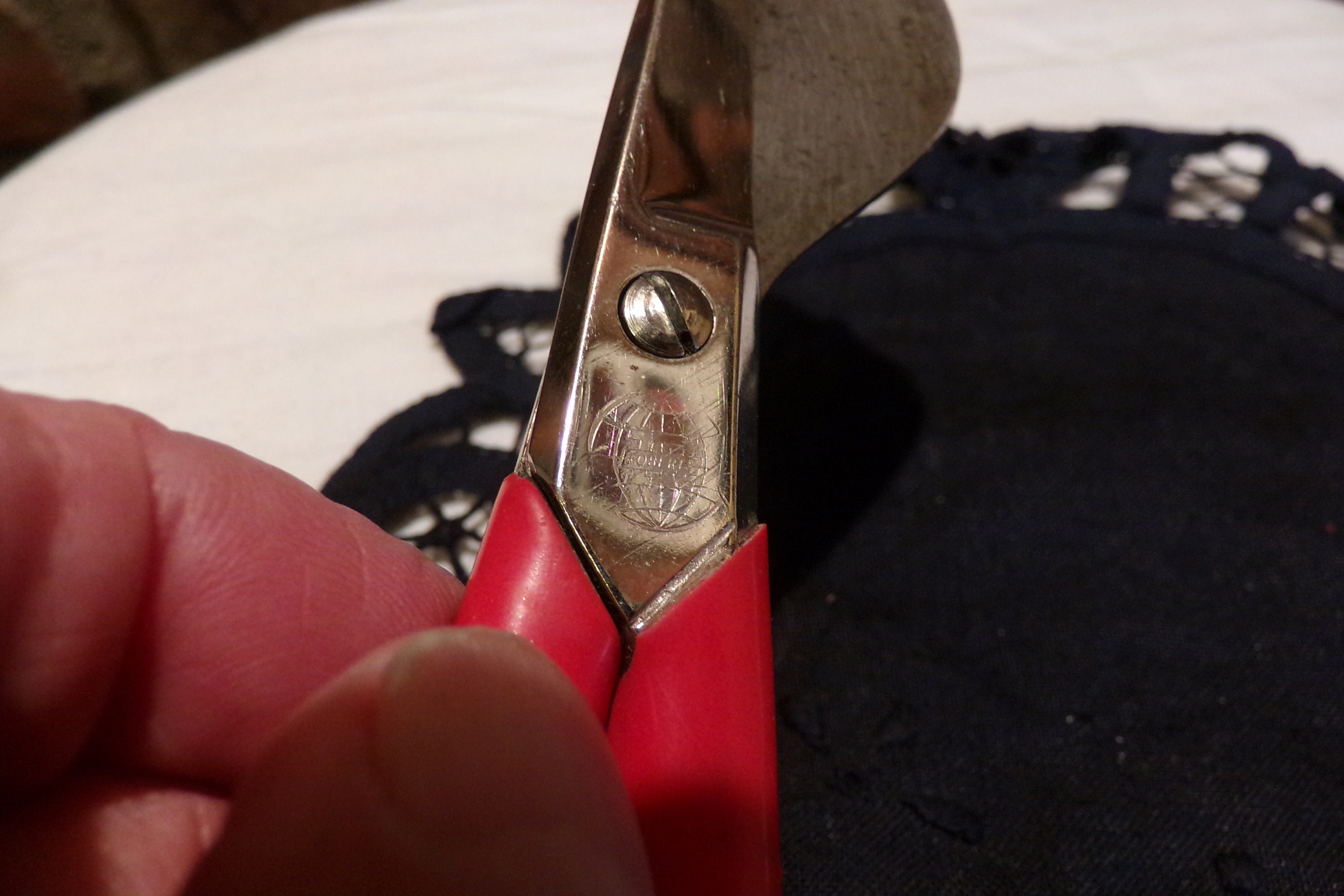 Vintage Roberts Solingen Candlewick Scissors, 1930s Sewing Prop - Etsy