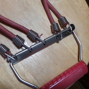 Vintage Saf-tee Handle Spring Chest Exerciser Gym Equipment Spring ...