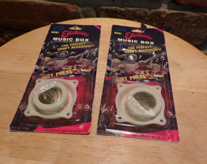 Craft Music Box Touch Tone Electronic Button, NOS Music Button, Vintage ...