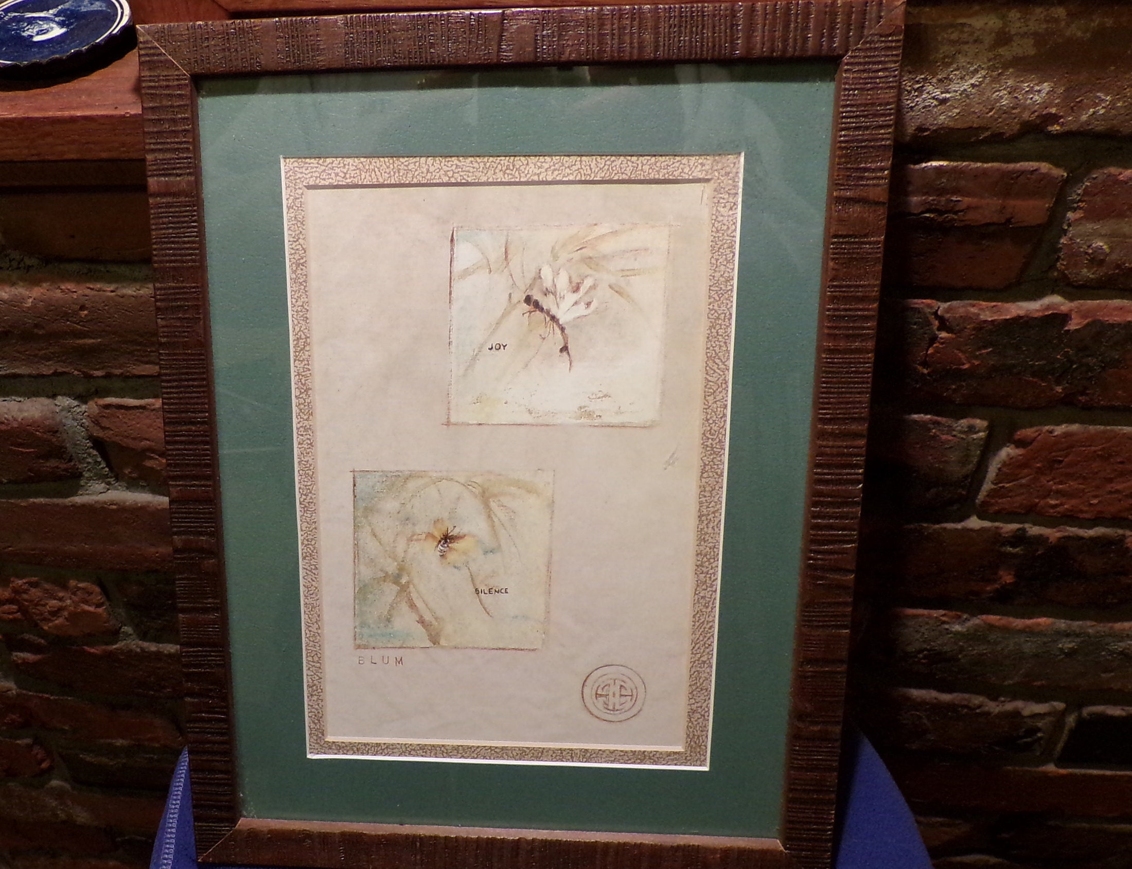 Cheri Blum Cheri Blum Wall Art Framed Artwork Rare Cheri | Etsy