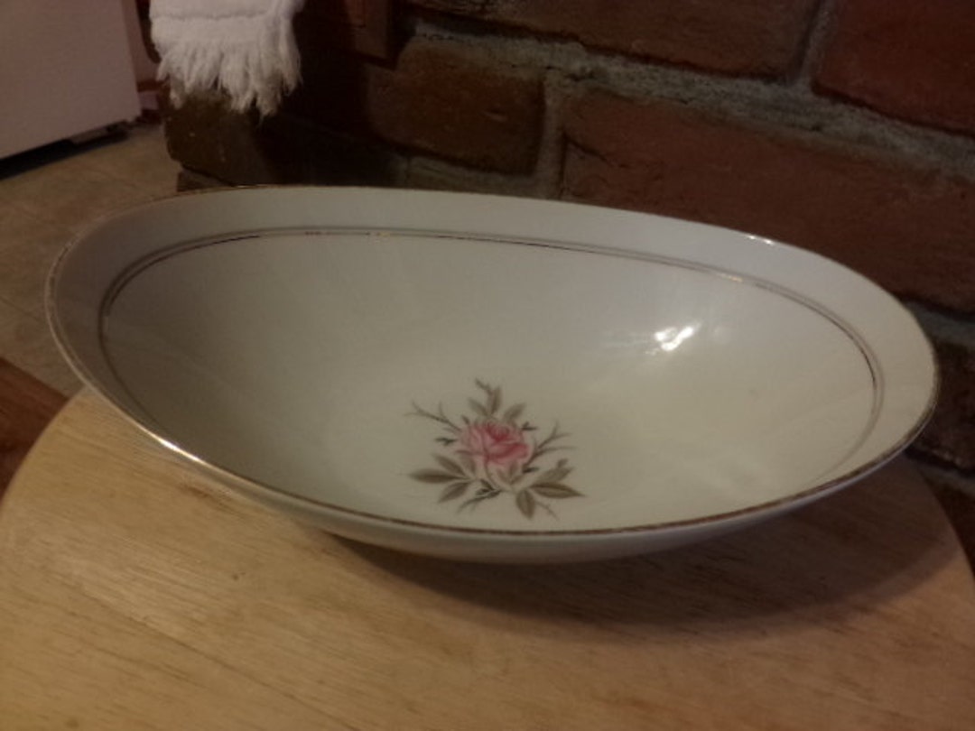 Vintage Noritake Daryl Oval Bowl, Floral China Dish, Replacement 5510 ...