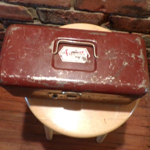 Vintage Metal Document/cash Lock Box, Vintage Metal the Foster Line ...