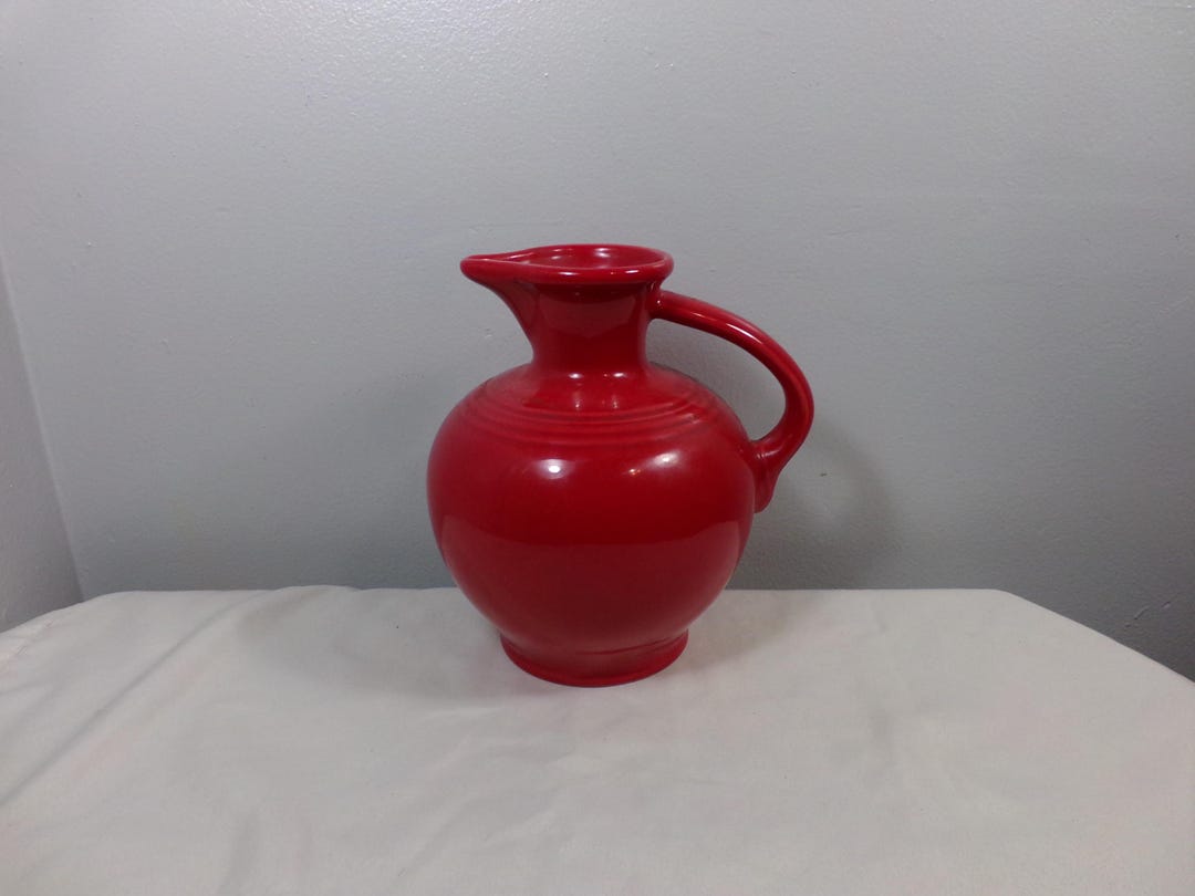 Open Carafe Fiesta Scarlet by Homer Laughlin, Red Scarlet Fiesta ...