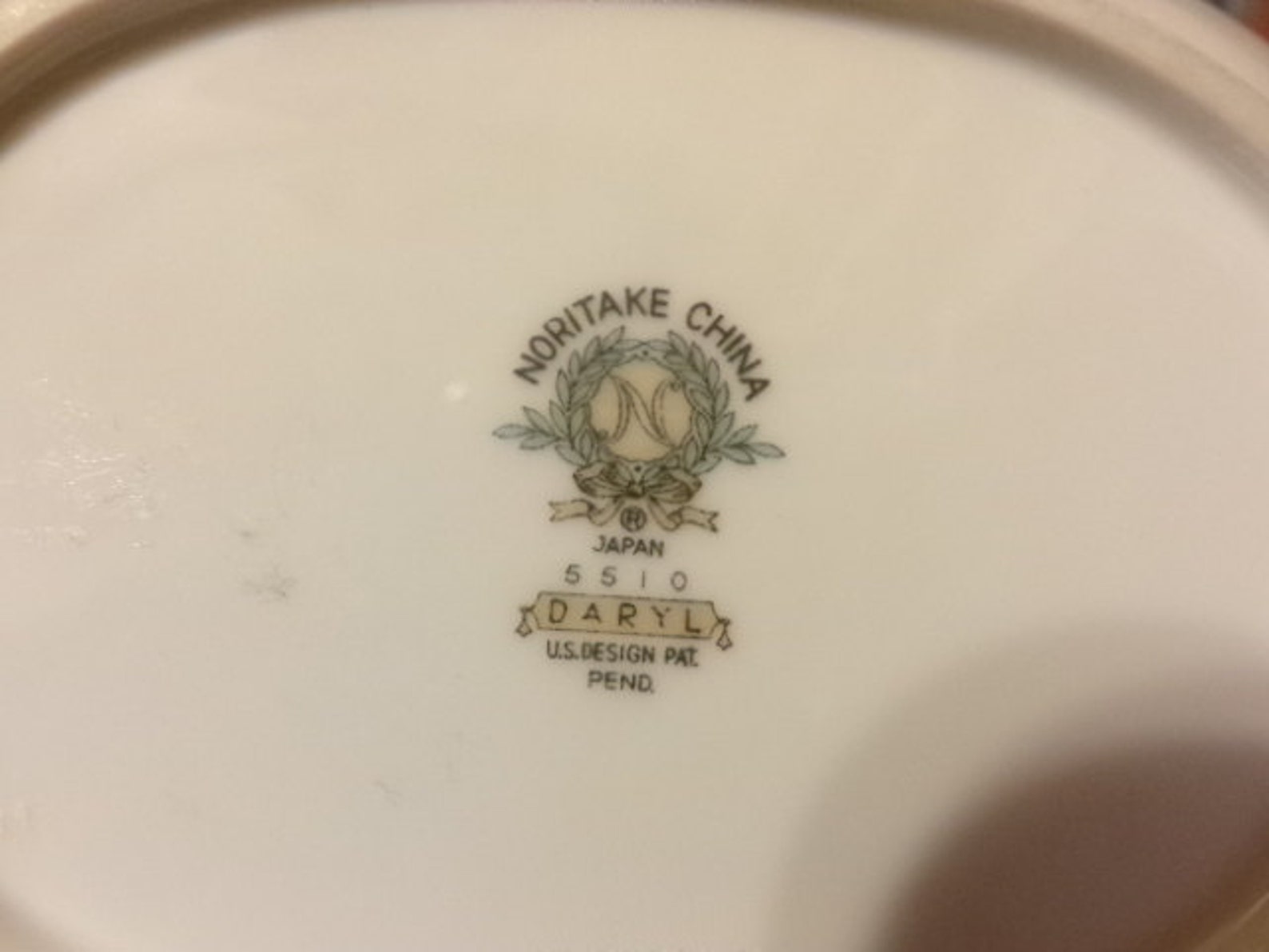 Vintage Noritake Daryl Oval Bowl, Floral China Dish, Replacement 5510 ...