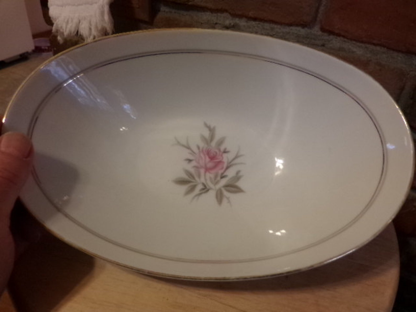 Vintage Noritake Daryl Oval Bowl, Floral China Dish, Replacement 5510 ...