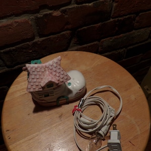 Vintage Ceramic Shoe Lamp Night Light, 1960’s Old Woman in the Shoe ...