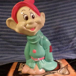 Vintage 1940's Ceramic Walt Disney Productions Dwarf, Rare Disney ...