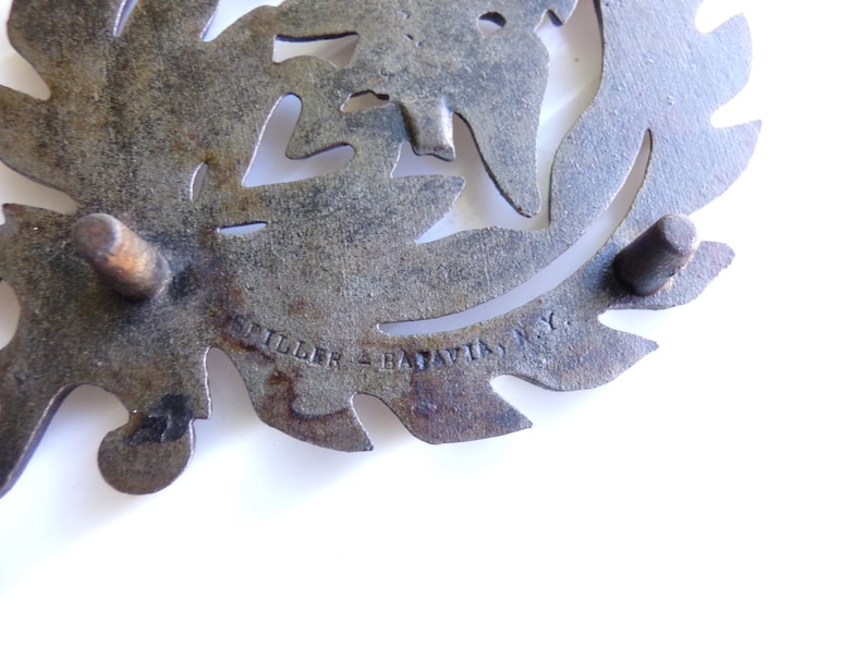 Cast Iron Trivet Cast Iron Eagle & Heart Wilton Trivet - Etsy