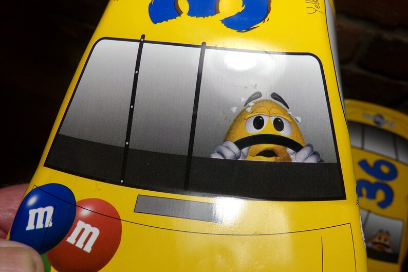 M&ms 36 Tin Car Container 36 Ken Schrader Candy Tin Racing - Etsy
