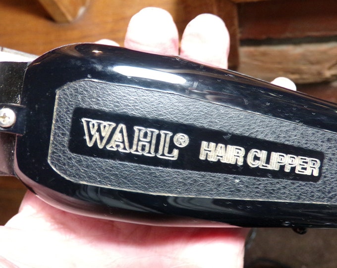 Vintage Wahl Model SC Hair Clipper Works, 1970's Barber Hair Clippers ...