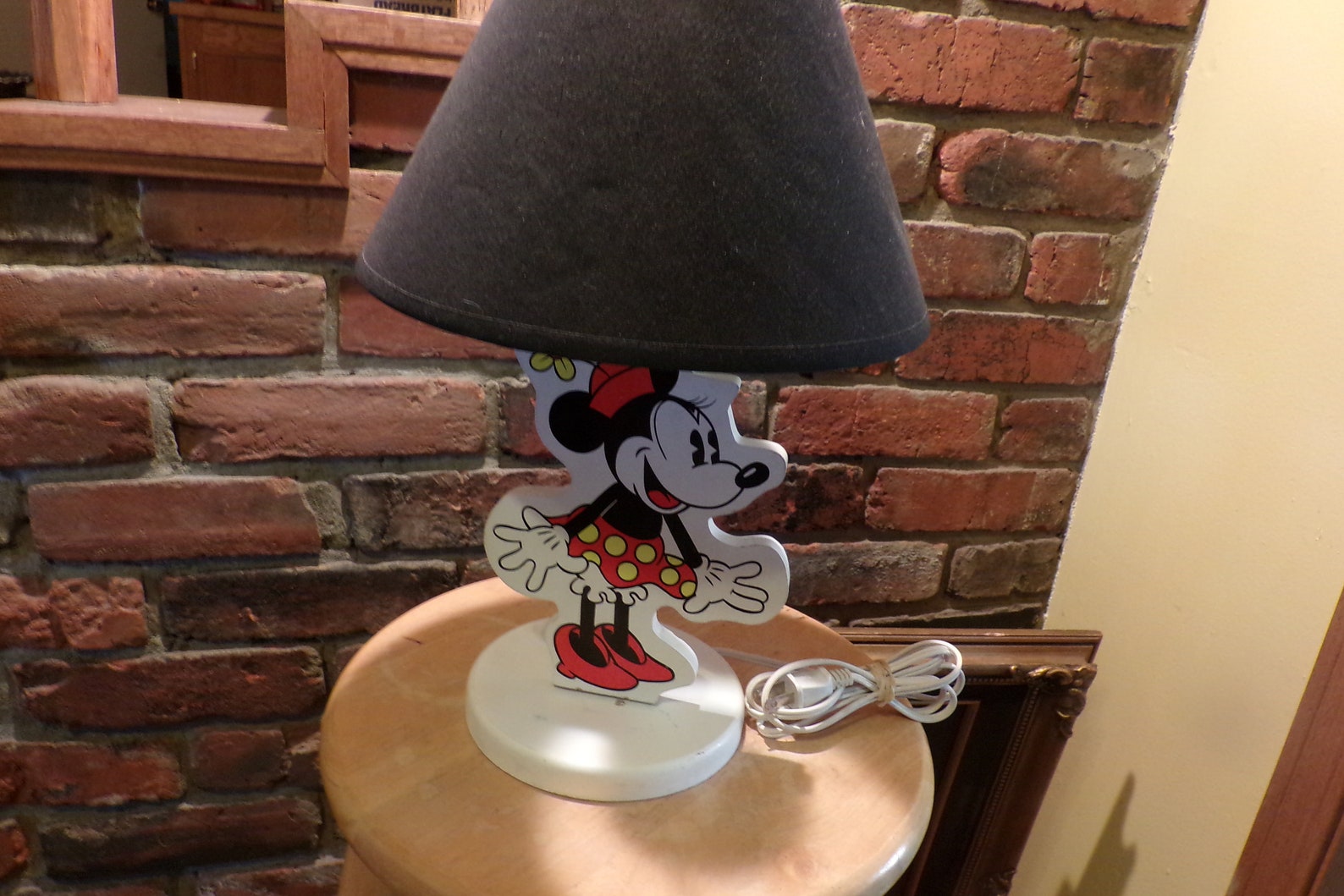 Vintage Wood Cutout Minnie Mouse Disney Lamp Minnie Mouse | Etsy
