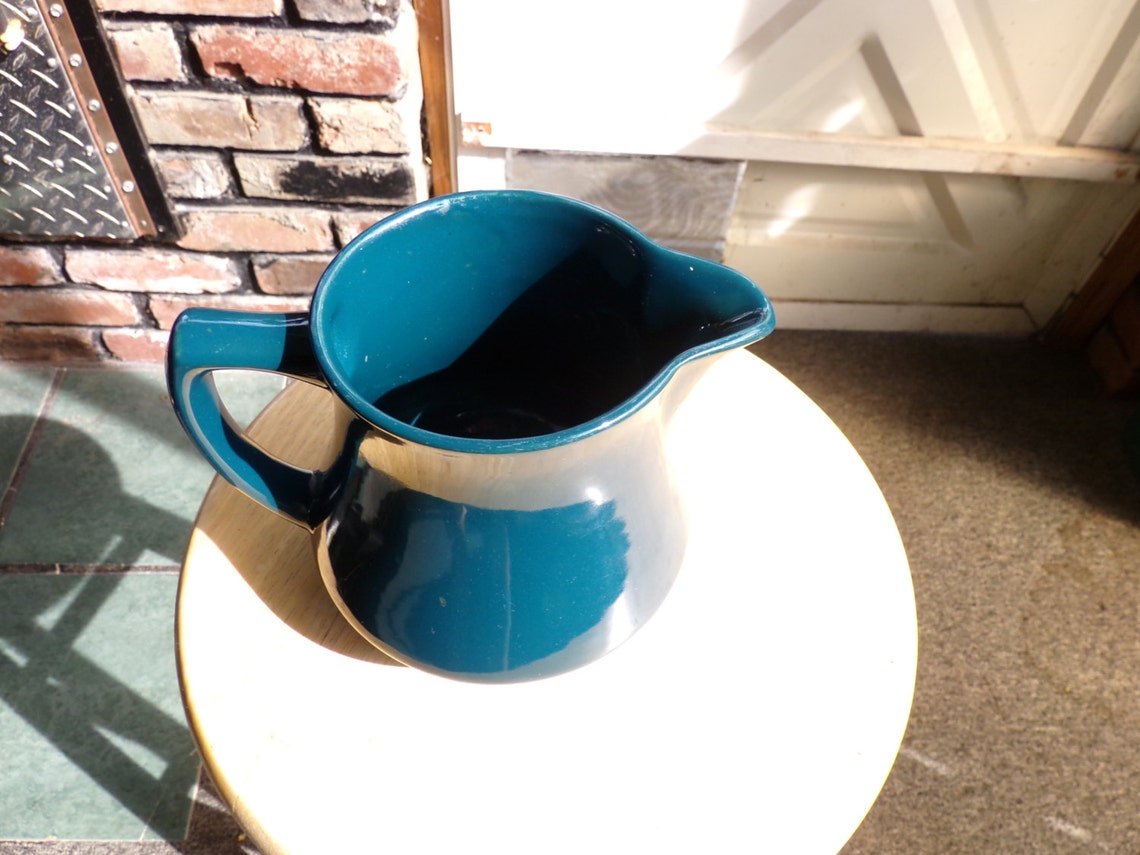 Vintage Hall Hall Pitcher Vintage Hall Pitcher Green Hall - Etsy