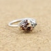 Sterling Silver Natural Sea Shell Ring |bohemian Ring |boho Jewelry ...