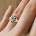 Sterling Silver Clover Signet Ring , Minimal Clover Ring , Vintage ...