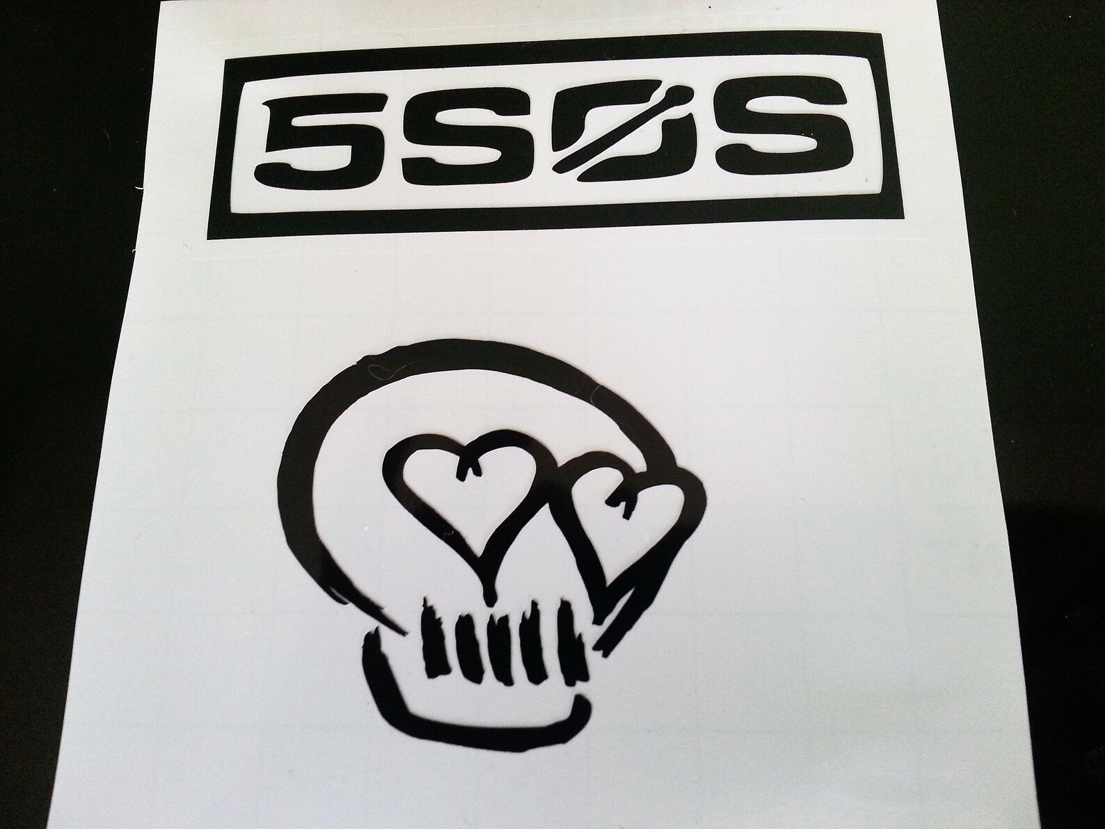 5 Seconds of Summer 5SOS Vinyl Laptop Decal Car Sticker | Etsy