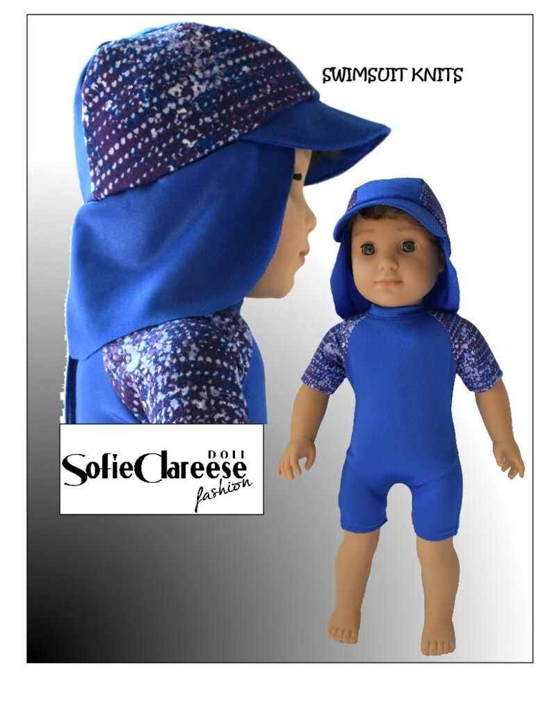 18 Inch Doll Clothes Pattern-sofie's Caps -digital PDF by Sofie ...