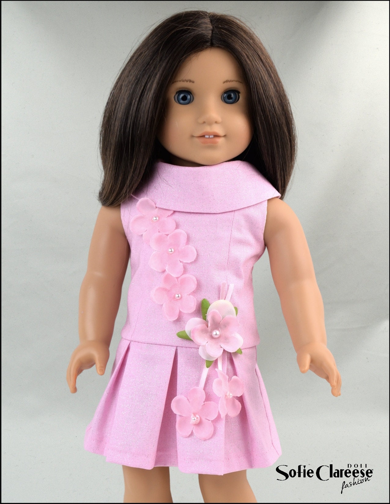 18 Inch Doll Clothes Pattern-runway Dress & Bolero Digital PDF by Sofie ...