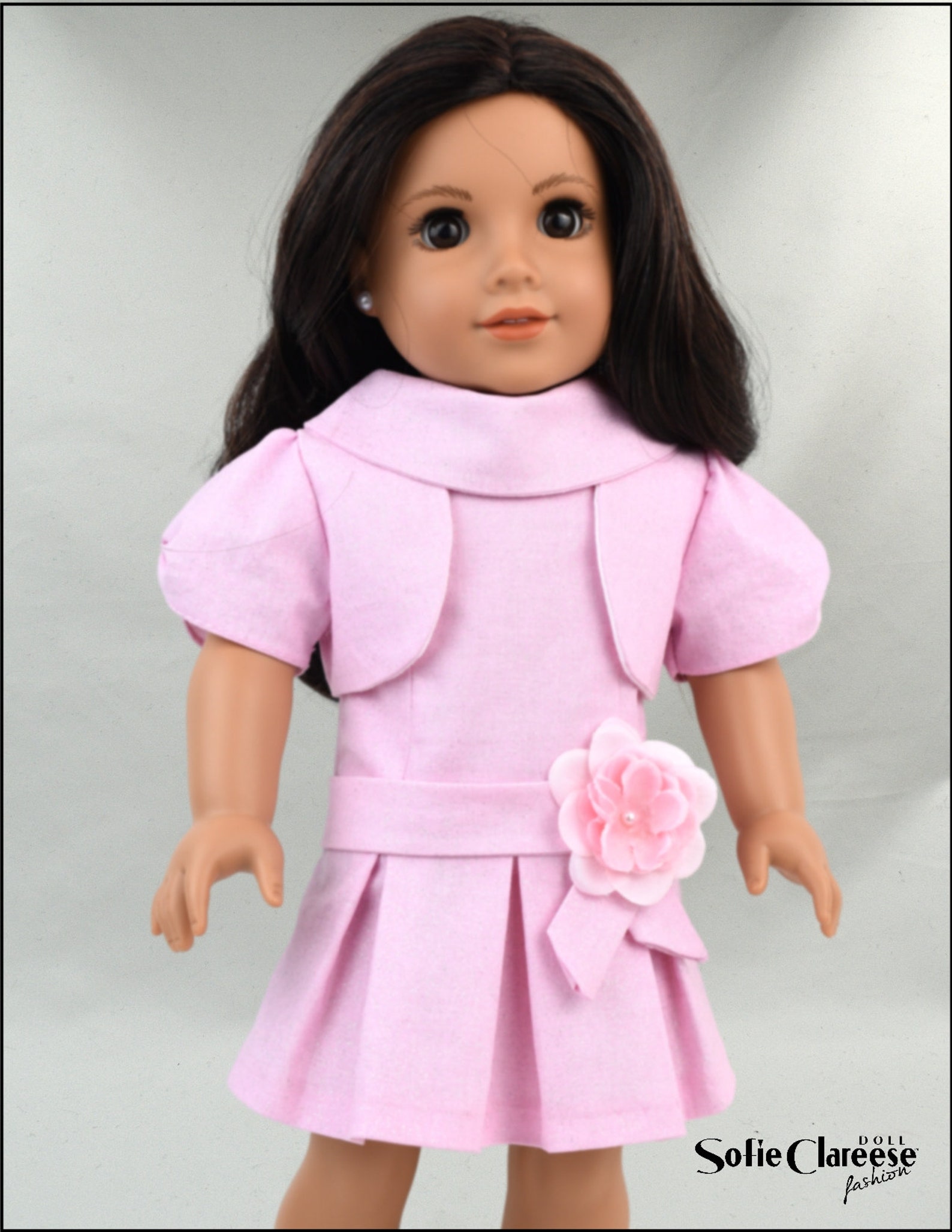 18 Inch Doll Clothes Pattern-runway Dress & Bolero Digital PDF by Sofie ...