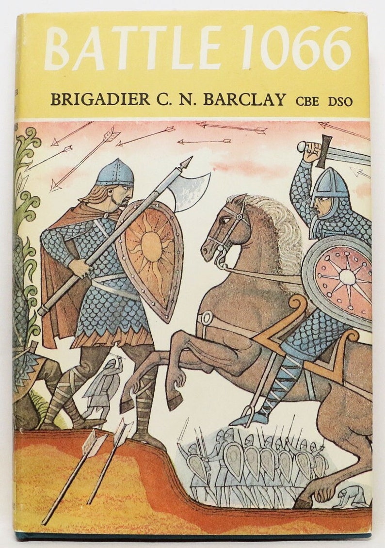 BATTLE 1066 by Brigadier C. N. Barclay 1966 (w/jacket!) - Etsy