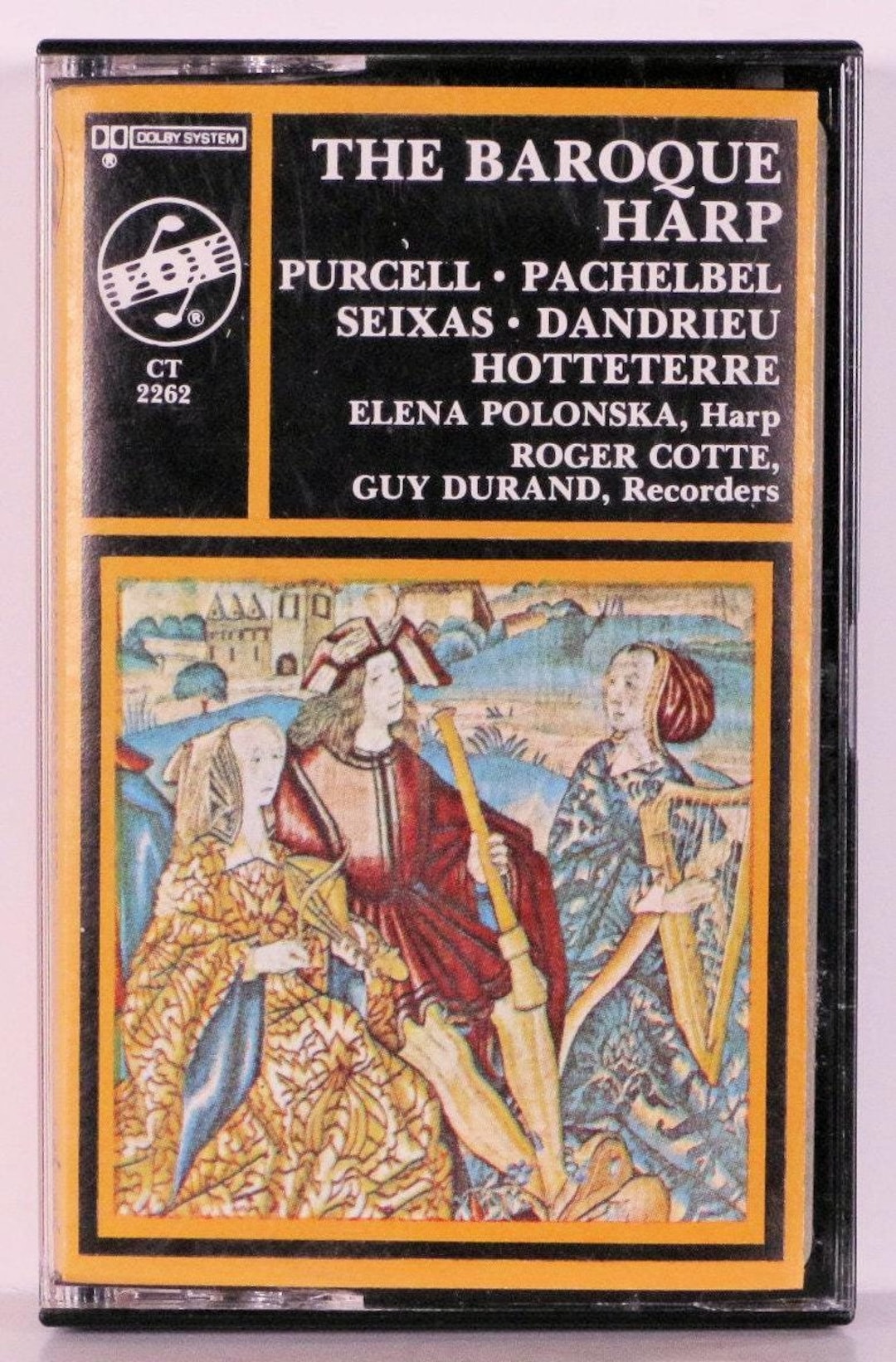 THE BAROQUE HARP - Purcell Pachelbel Seixas Dandrieu Hotteterre ...