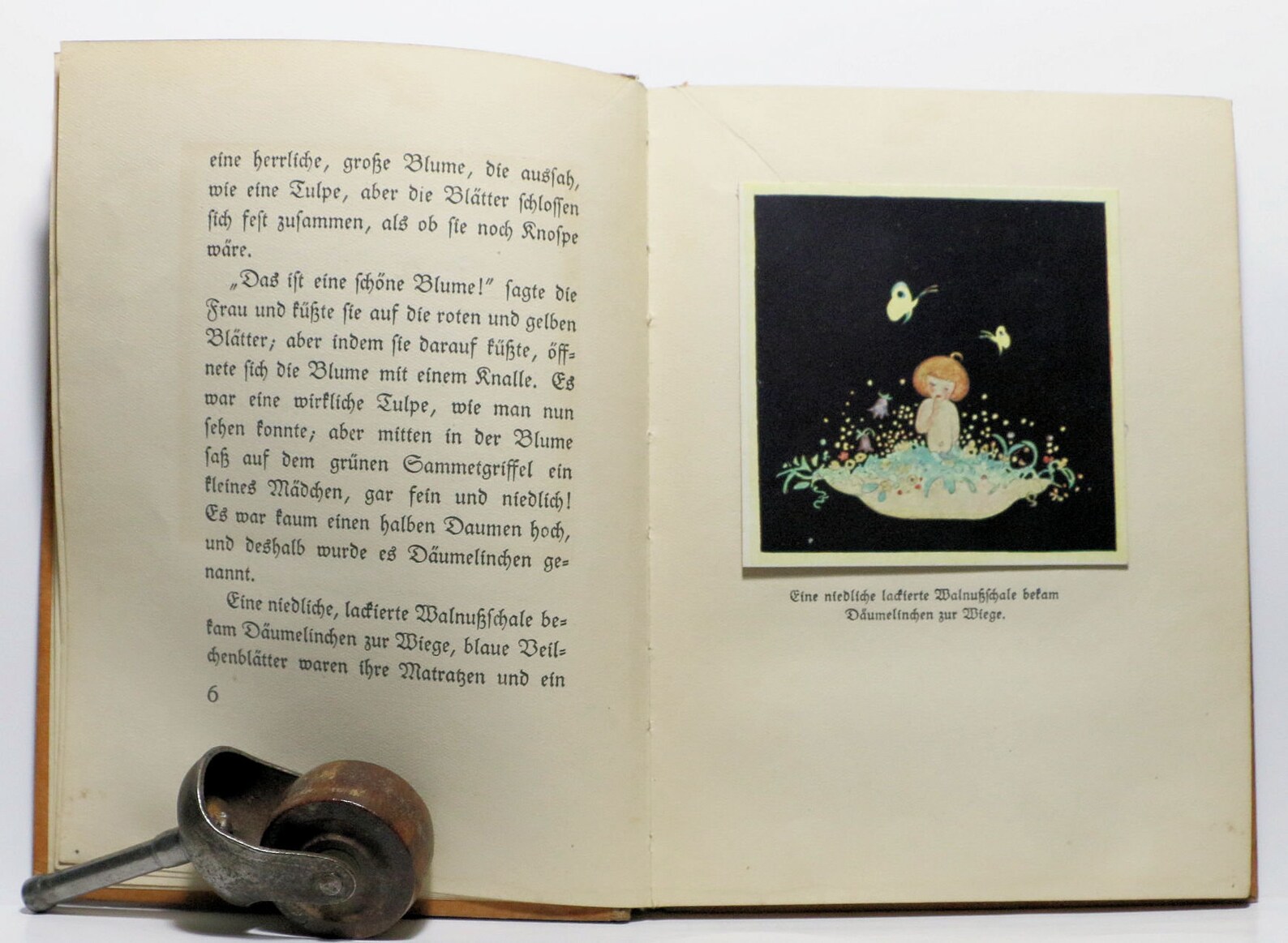 Thumbelina's Fairy Tale DÄUMELINCHEN MÄRCHEN H. C. Andersen German - Etsy