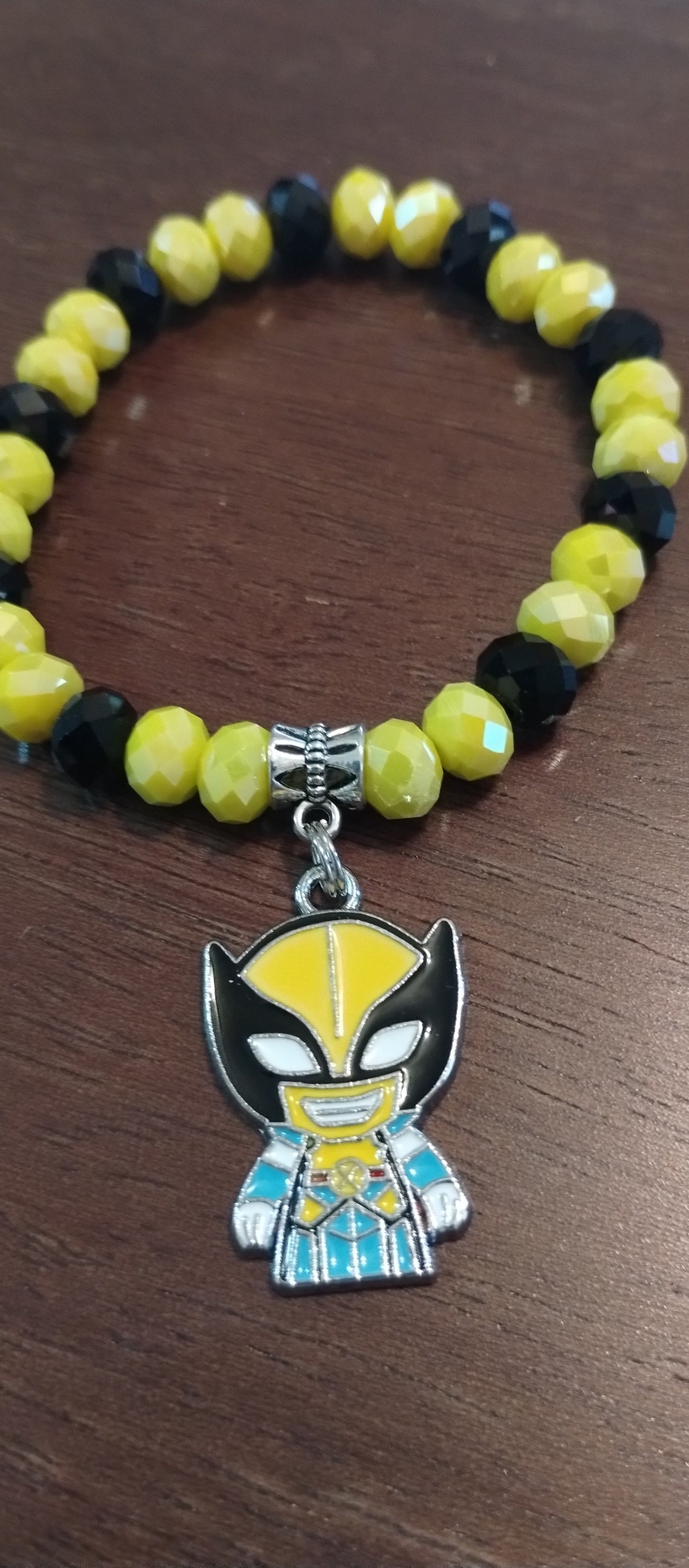 Deadpool & Wolverine Inspired Beaded Bracelet - Etsy