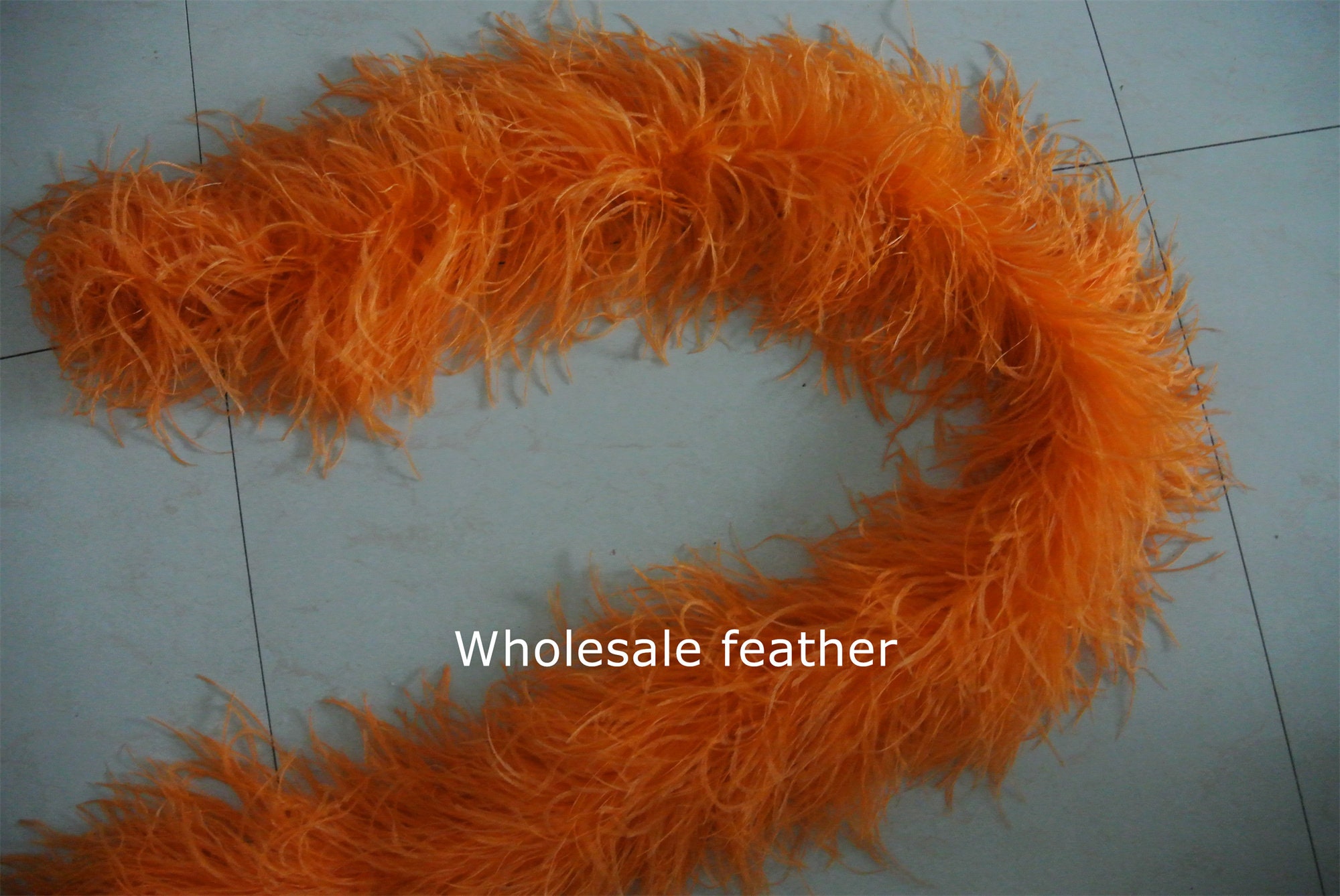 24 Colors 8 Ply Orange Ostrich Feather Boa for Costume Supply - Etsy